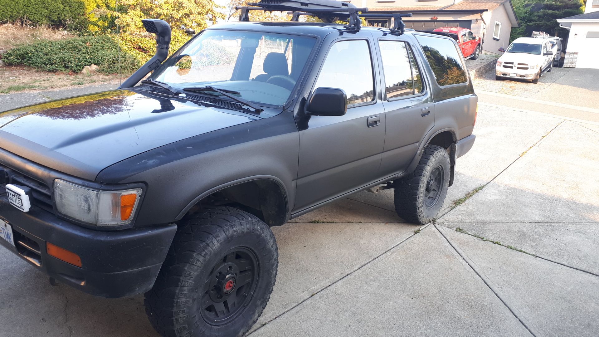 STOLEN!!! 2ND GEN 4RUNNER BLACK WITH SNORKEL | Vancouver Island Off Road