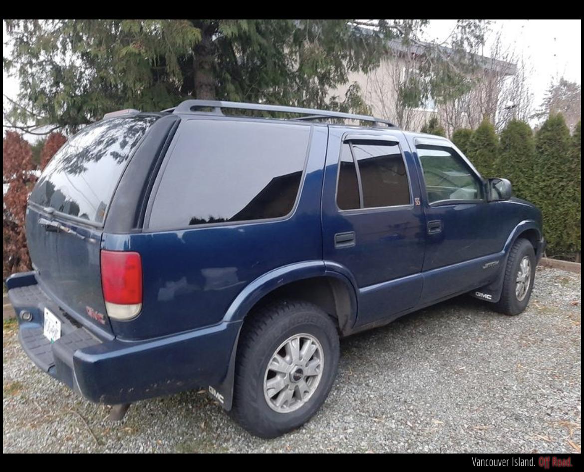 "Blue" - 2002 GMC Jimmy SLS 4 Door | Vancouver Island Off Road
