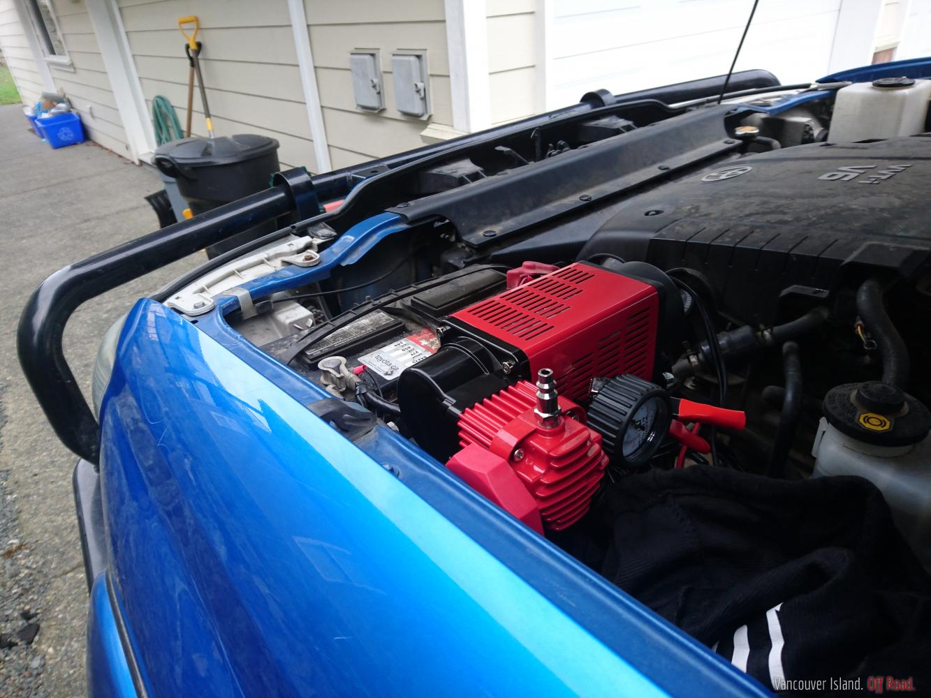 On board air! | Vancouver Island Off Road